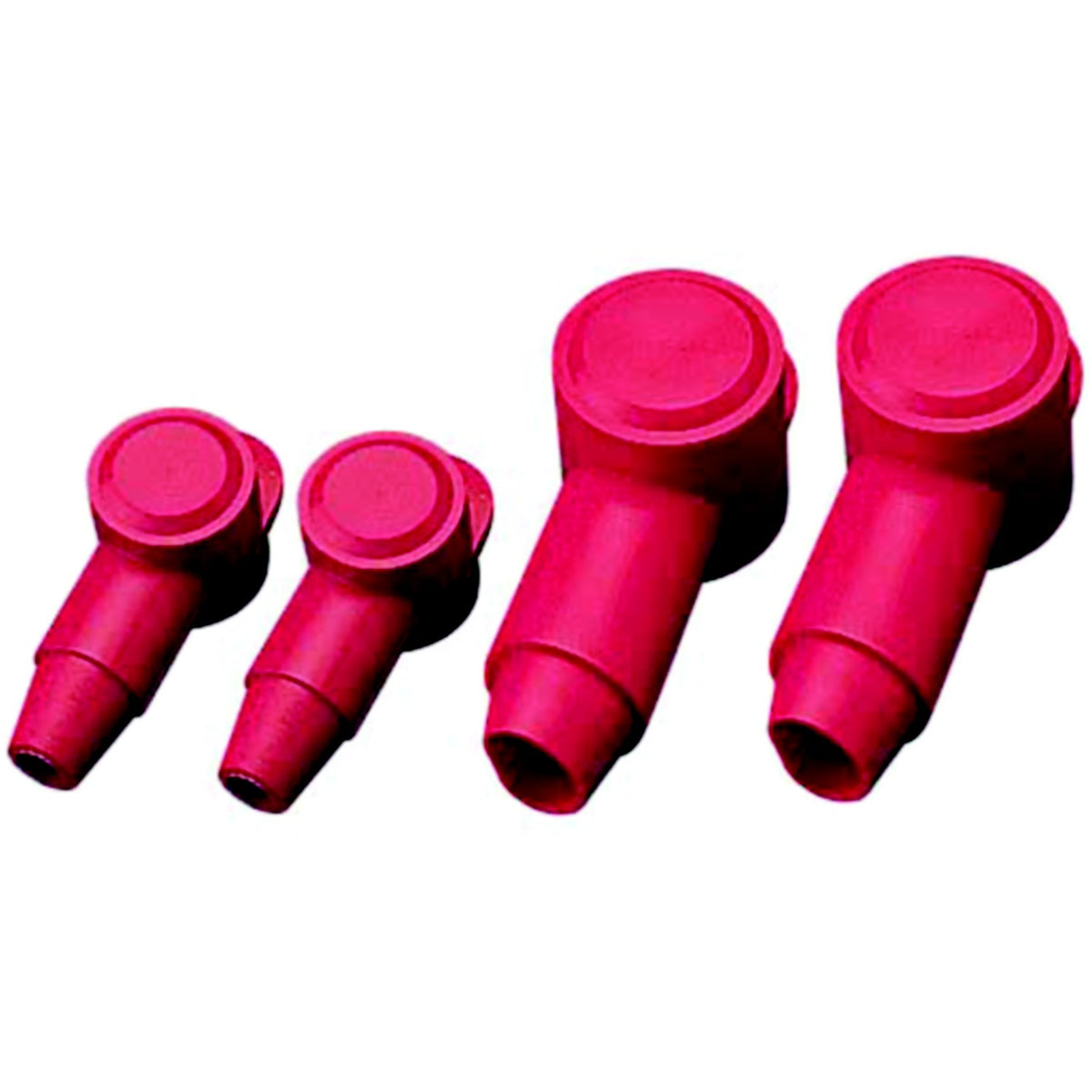 PVC Terminal Cap Red (8-2 ga.), Pair — Marisol Marine Company